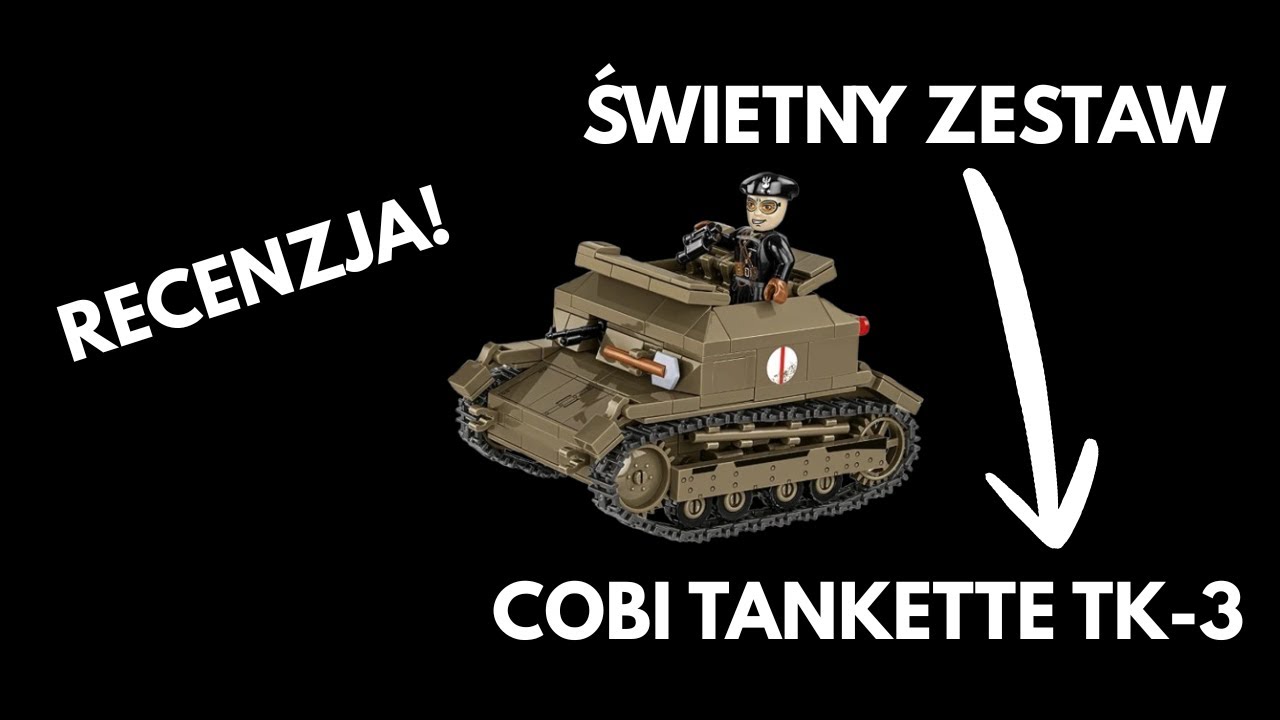 💥COBI 2658 TANKETTE TK-3 - RECENZJA ZESTAWU 💥 - YouTube