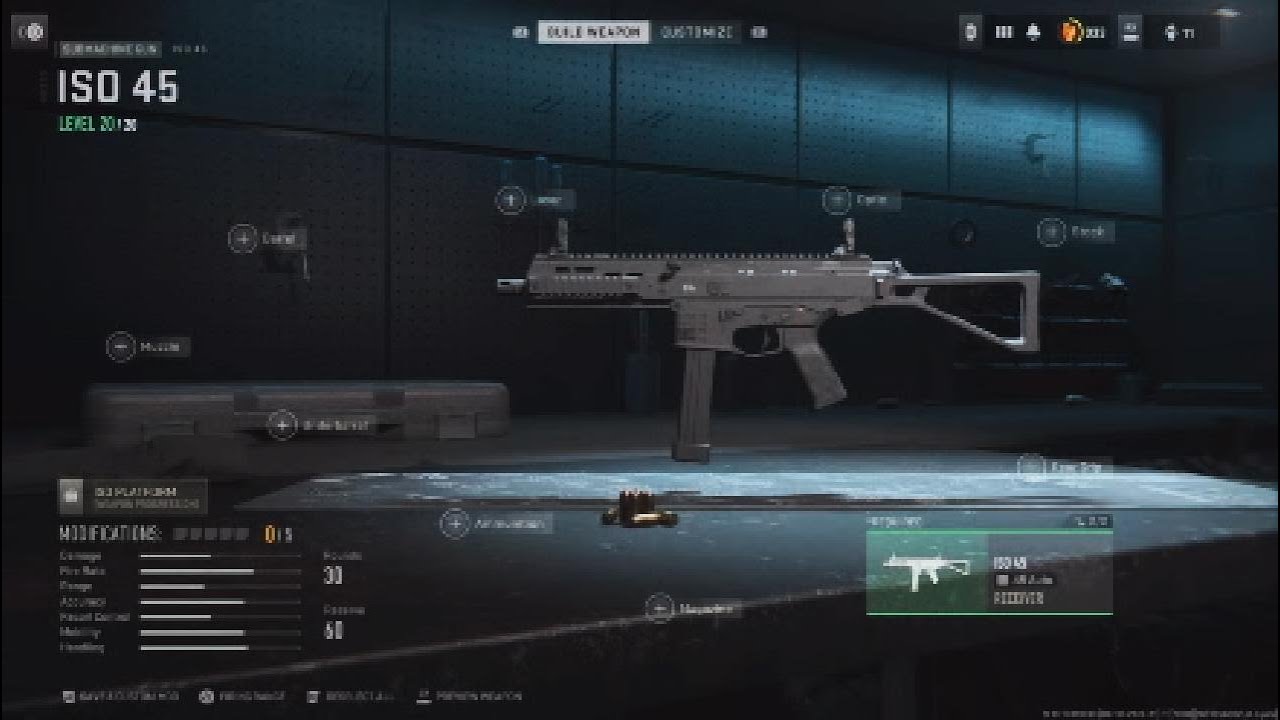 Call of Duty - MW2 - All SMG Attachments ~ ISO 45 - YouTube