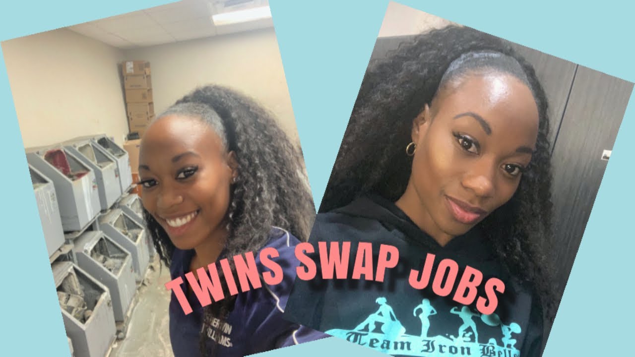 Twins Swap Jobs! - YouTube