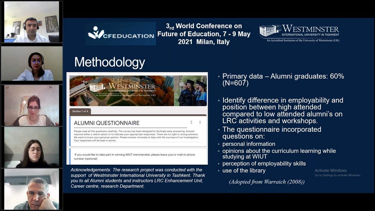 Milan, Italy - 3rd World Conference on Future of Education, 2021 - YouTube