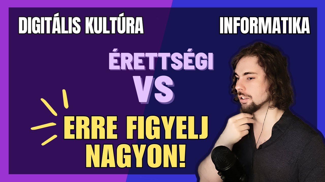 Érettségi: Digi vs Informatika - YouTube
