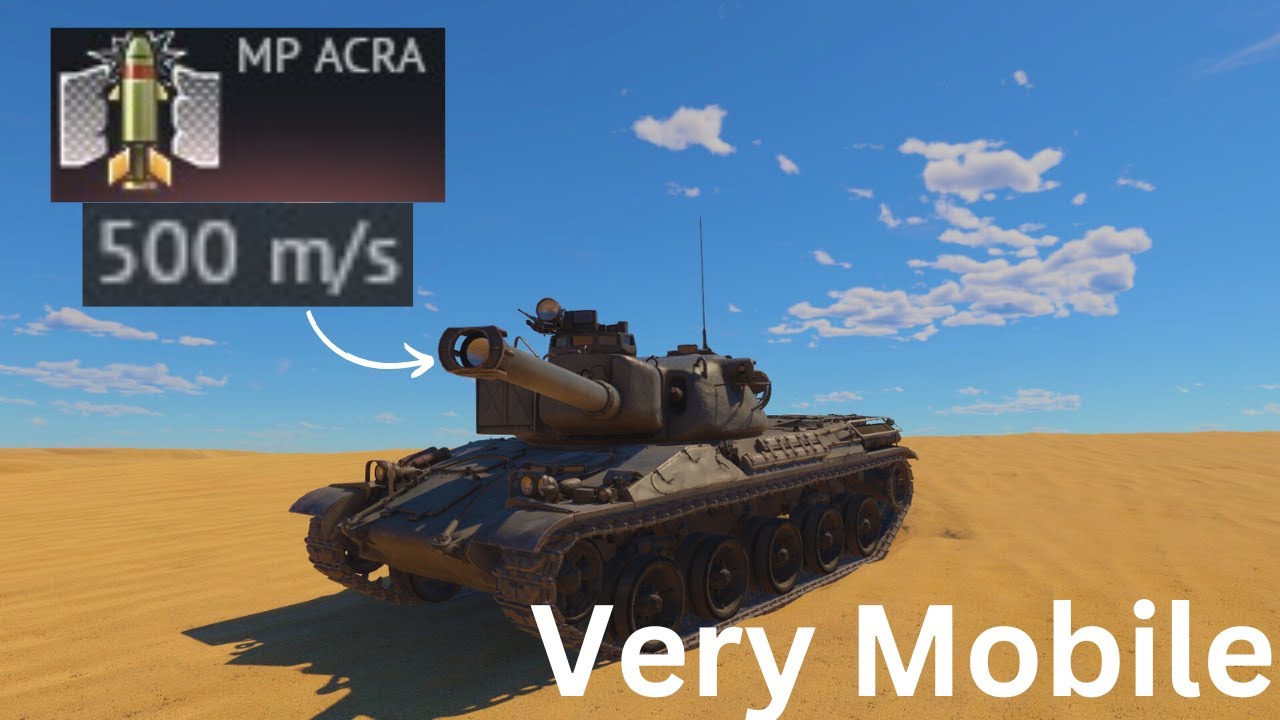 A Barrel Launched ATGM That's Good | AMX-30 ACRA - YouTube
