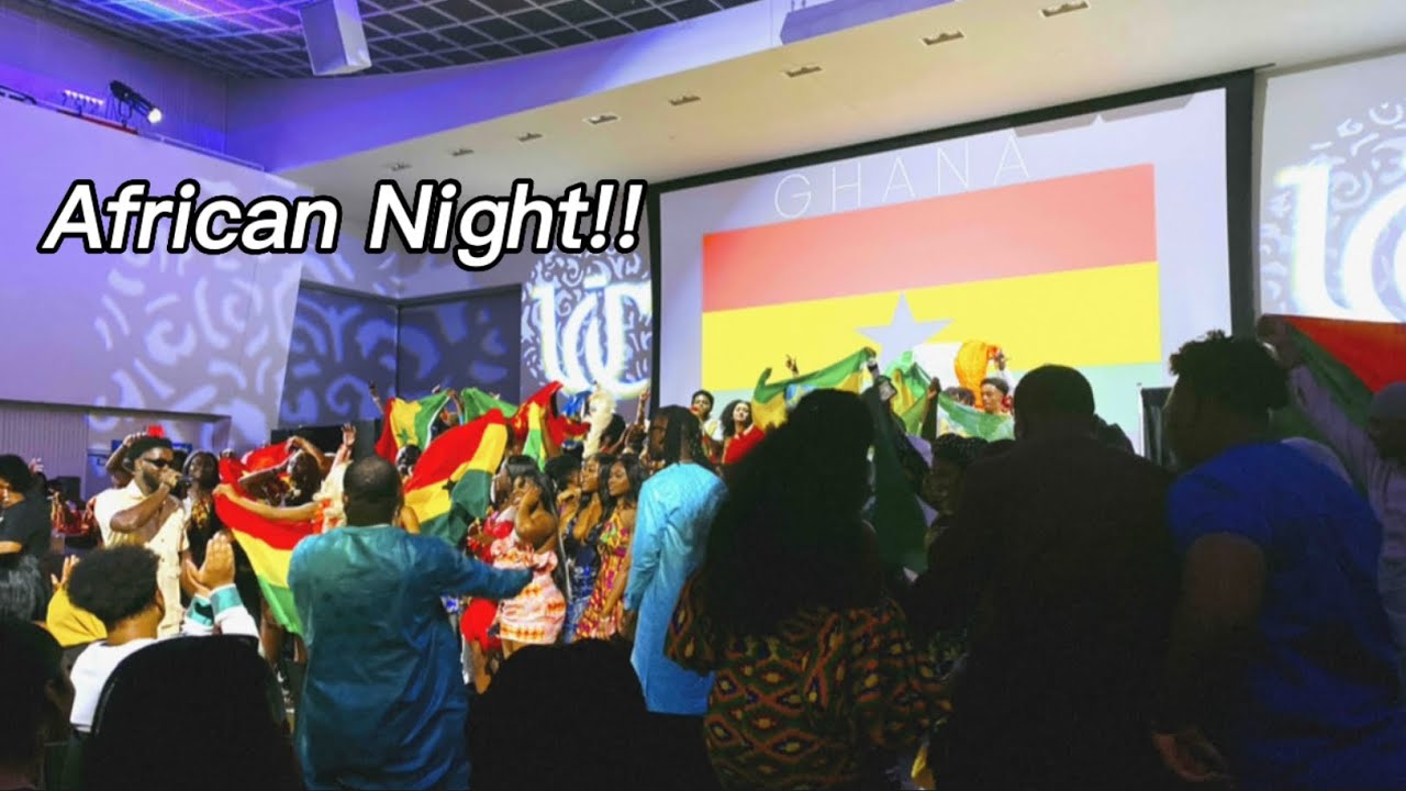 African Night @ the University of Cincinnati 2023 *grwm *shayoooo *rip ...