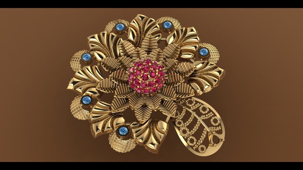 #gemvision9 how to make a pendant in matrix 9/8/7 rhino5 - YouTube
