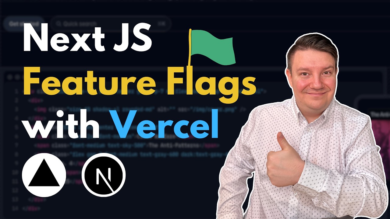 Next.js Feature Flags using Vercel Flags SDK - YouTube