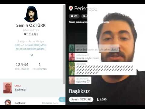 Semih ÖZTÜRK - Periscope