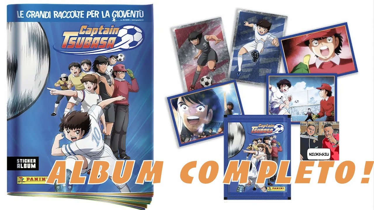 CAPTAIN TSUBASA ALBUM COMPLETO - Holly e Benji stickers - YouTube