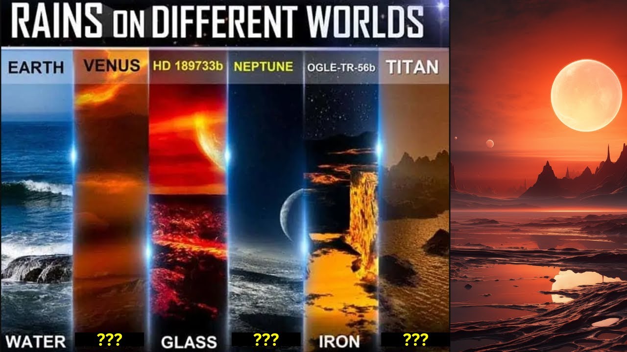 Rain on Different Planets | How it rains on different planets? - YouTube