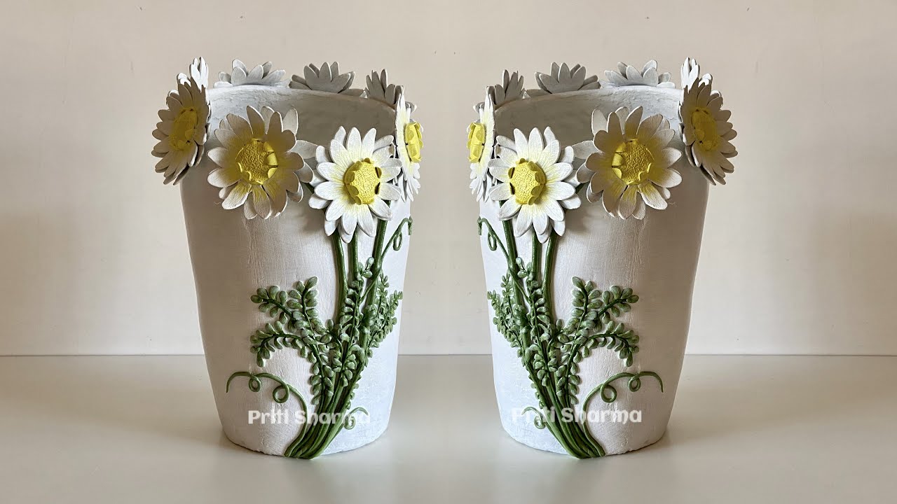 Transform Your Space with Stunning Handmade Cement Vases - YouTube