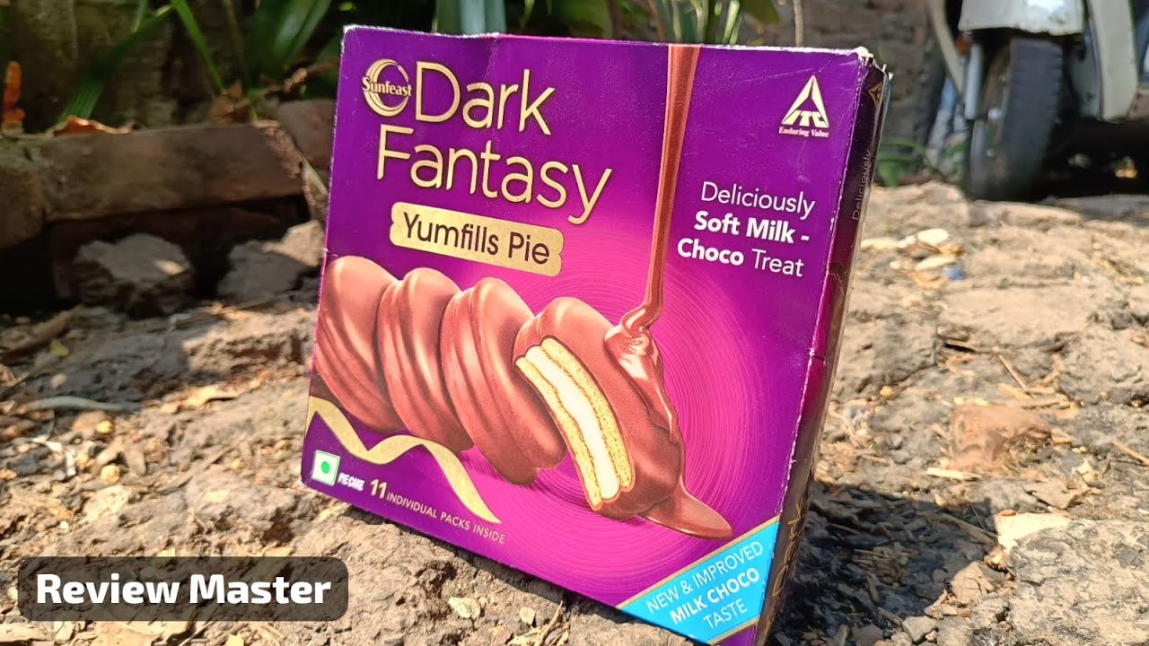 New Choco Pie Cake || New Sunfeast Dark Fantasy Yumfills Pie Cake ...