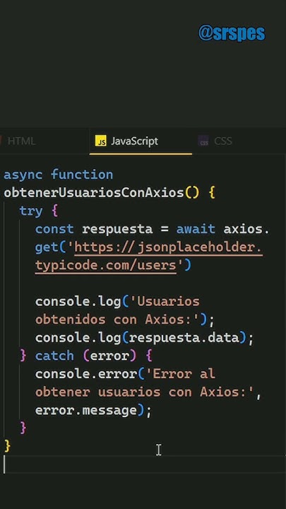 ¿Cuál es la diferencia entre fetch y axios? - YouTube