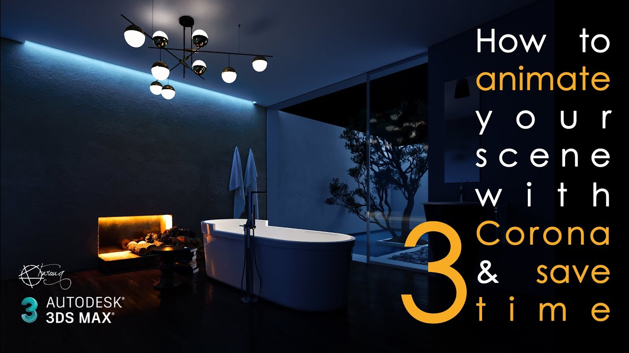 How to animate your scene with Corona - Animation | Part 3/3 - YouTube