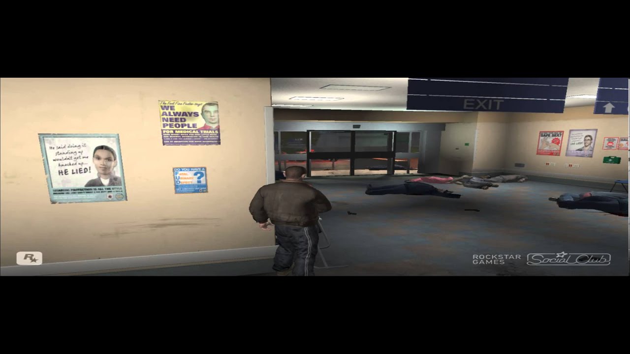 GTA IV Hospital Shootout - YouTube