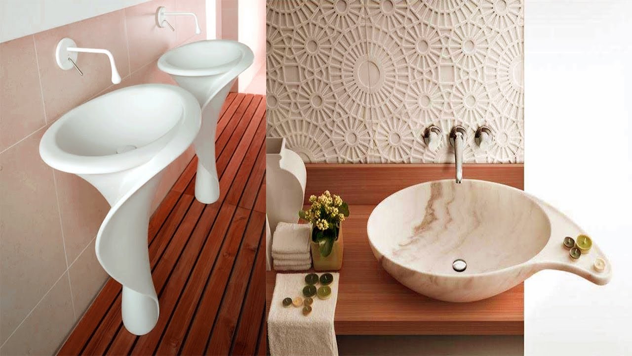 Unusual and Creative Bathroom Wash Basin Ideas - YouTube