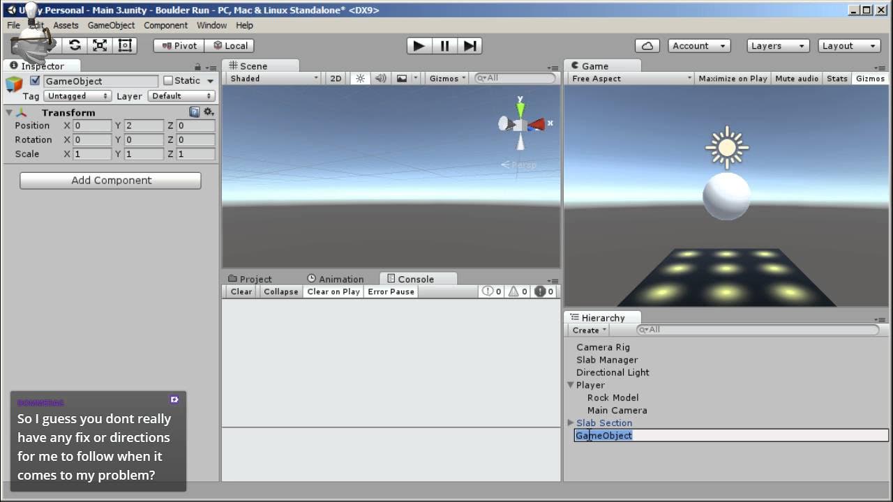 Rename GameObject - Unity3d - Hot Tip - YouTube