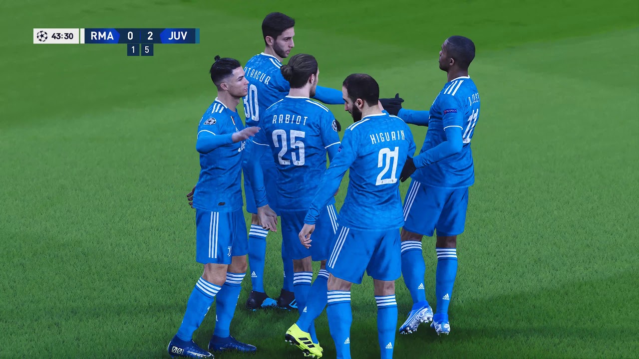 eFootball PES 2020 Gameplay Real - Juve - YouTube