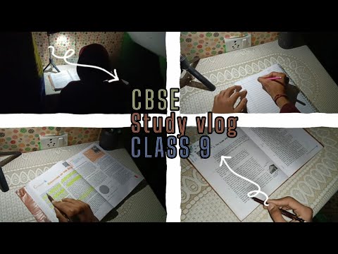 Study Vlog 📖 as a CBSE 9 Grader || making To do list 💯 || CLASS 9 Study ...