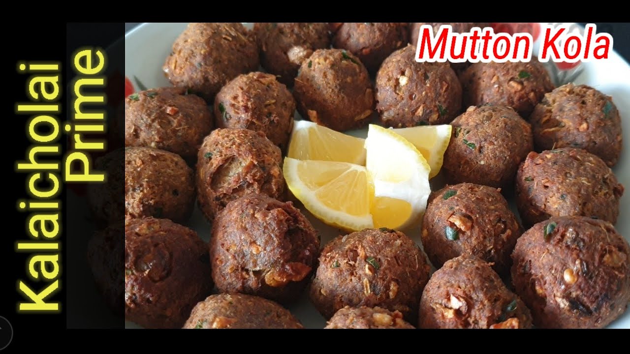 Mutton Kola Recipe with English Subtitles - YouTube