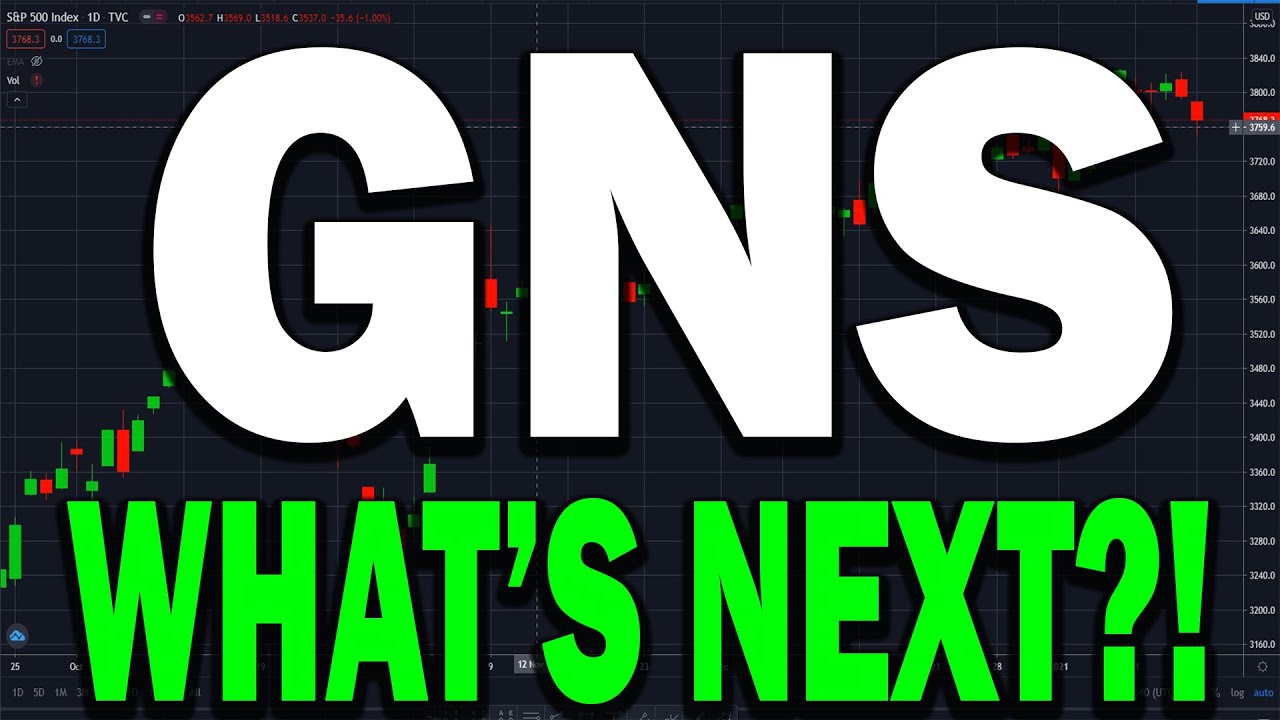 GNS Stock PRICE PREDICTION! 3/3 Successful Calls! Waiting For a Special ...