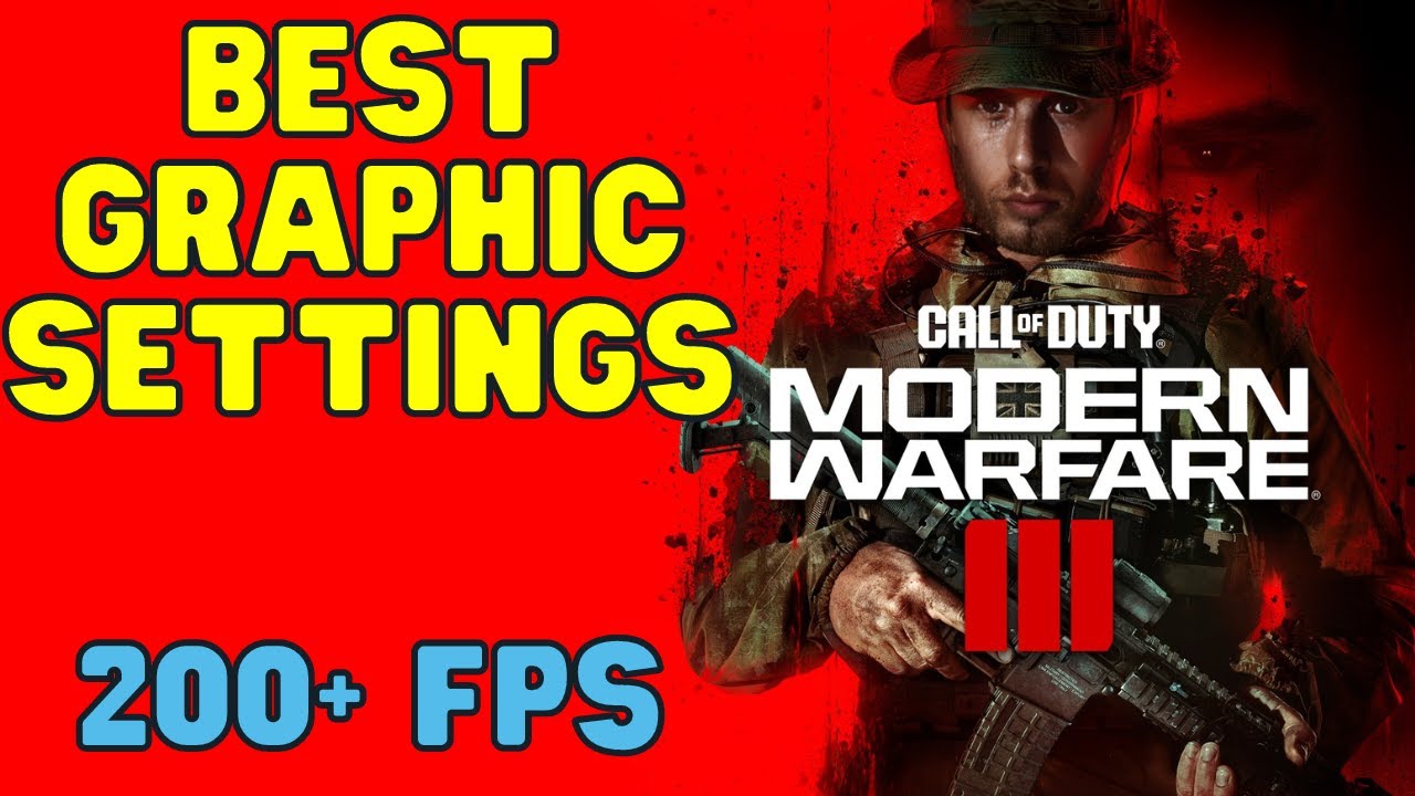 Best Graphic Settings in Modern Warfare 3 for MORE FPS 😲 - YouTube