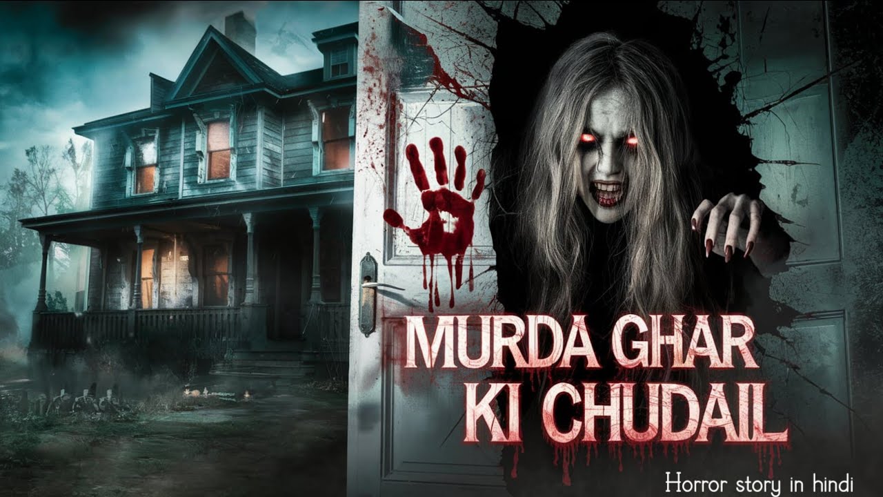 मुर्दा घर की चुड़ैल।Murda ghar ki chudail। horror story। bhootiya ...