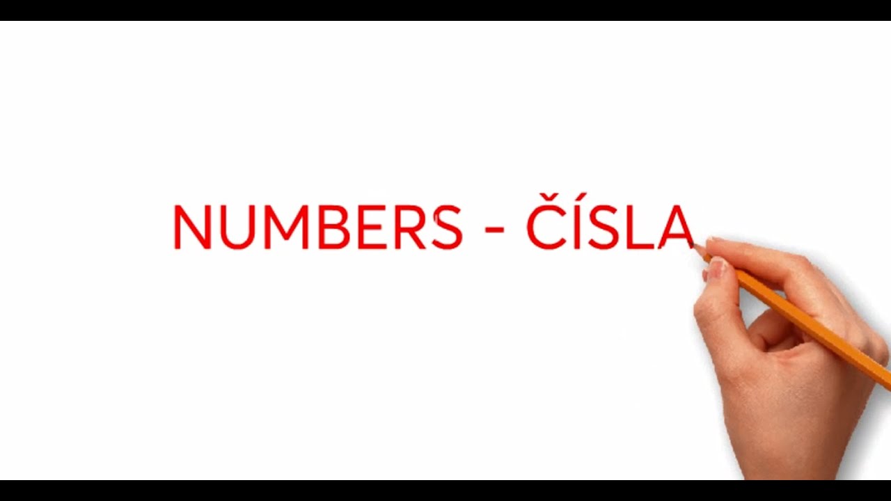 Numbers - čísla - angličtina pro úplné začátečníky - YouTube