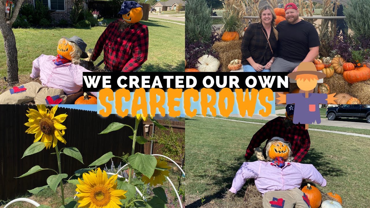 Scarecrows | DIY Project | Fun Fall & Halloween Decor - YouTube