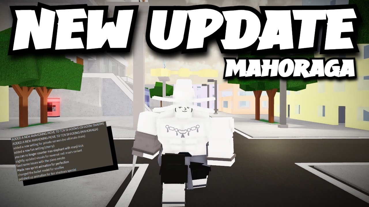 Mahoraga Update in Jujutsu Shenanigans | Roblox - YouTube