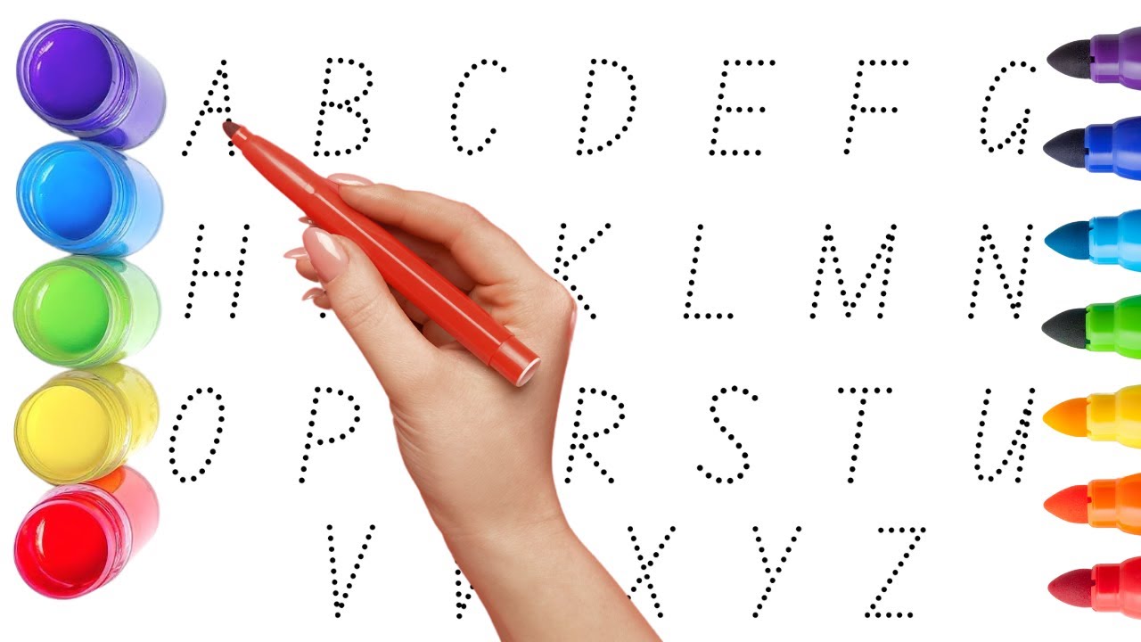 Learn to Write the ABCs, How to Write Letters, Handwriting Practice for ...