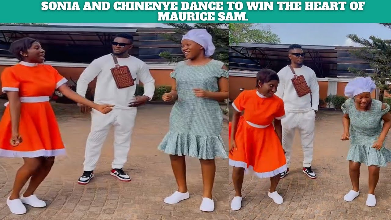 WIND OF GRACE. Sonia And Chinenye Dance To Win Maurice Sam Heàrt. ️💗🌹 ...