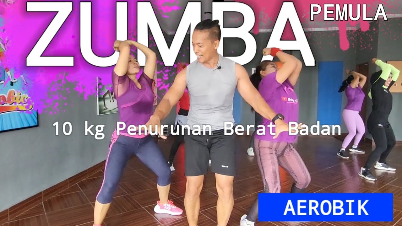 ZUMBA AEROBIK PEMULA | GERAKAN MUDAH BIKIN GOBYOSS - YouTube