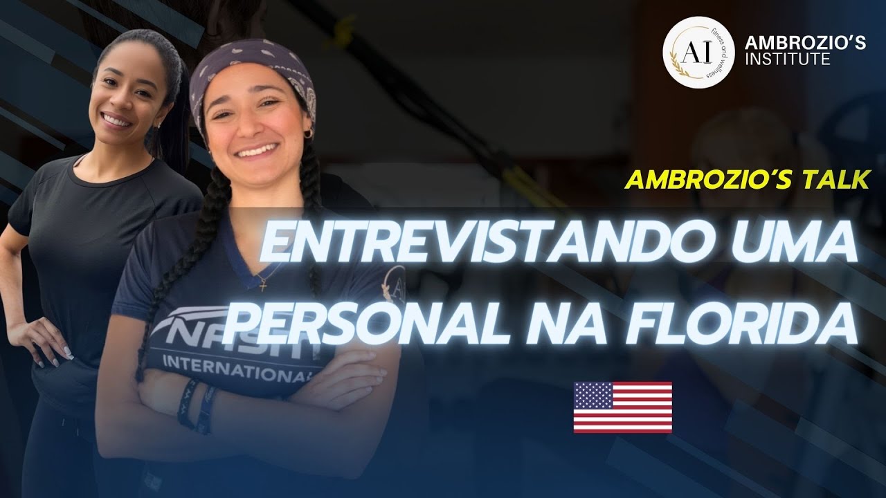 Personal Trainer na Flórida | Entrevista com NASM e Ambrozio’s Institute - YouTube