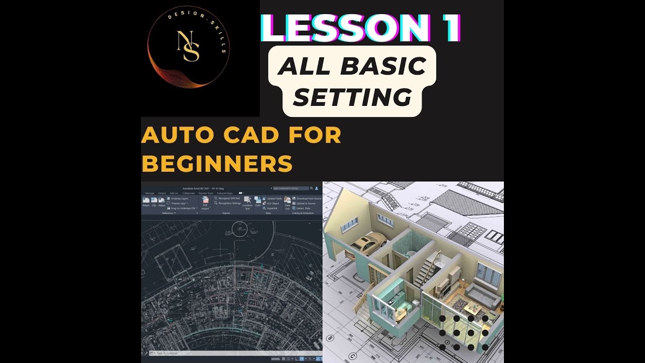 Auto Cad Basic Setting | Complete Auto cad setting video for Beginners ...