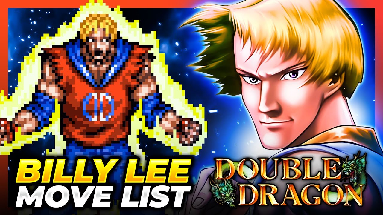 BILLY LEE MOVE LIST - Double Dragon (Neo Geo / 1995) - YouTube