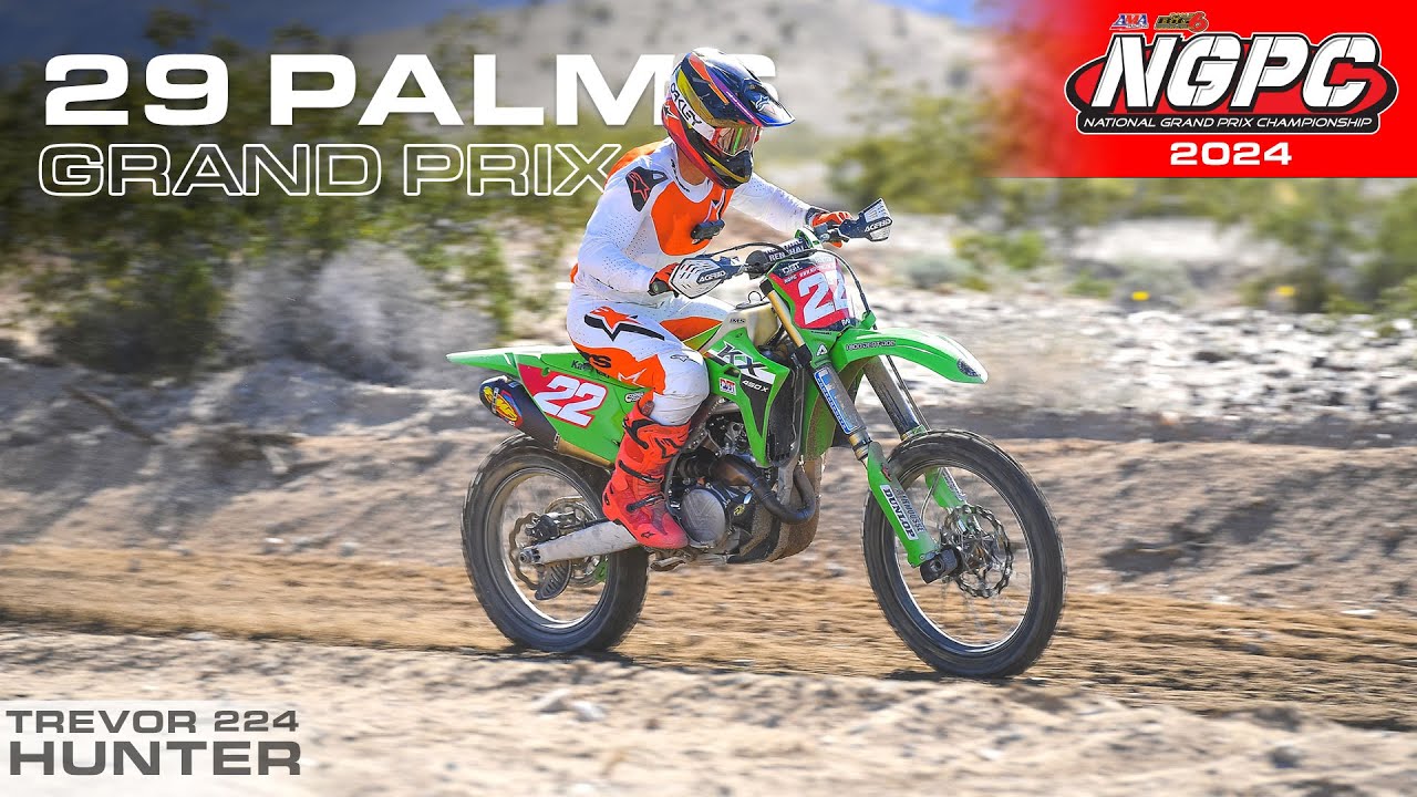 Full Race: 2024 NGPC RD. 4 29 Palms GP // 2024 KX450X // Trevor Hunter ...