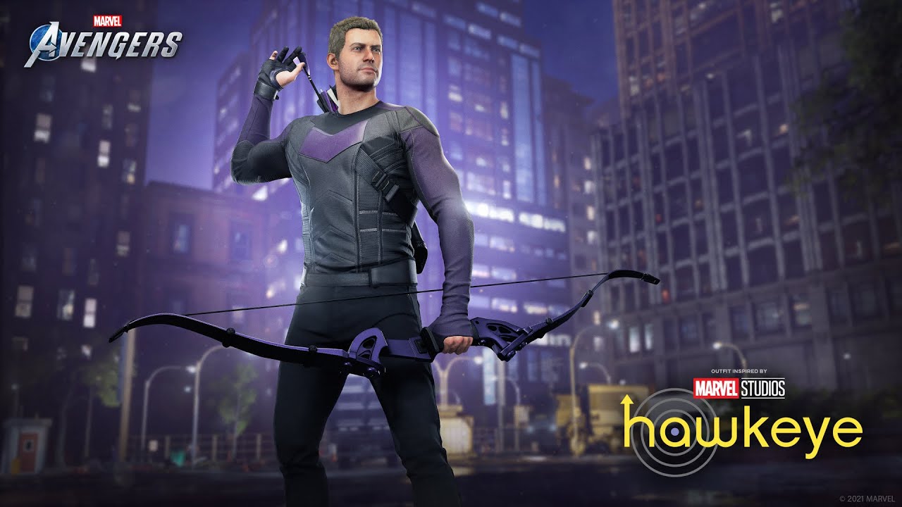 MCU Hawkeye Suit GAMEPLAY - Marvel’s Avengers (Disney Plus Series ...