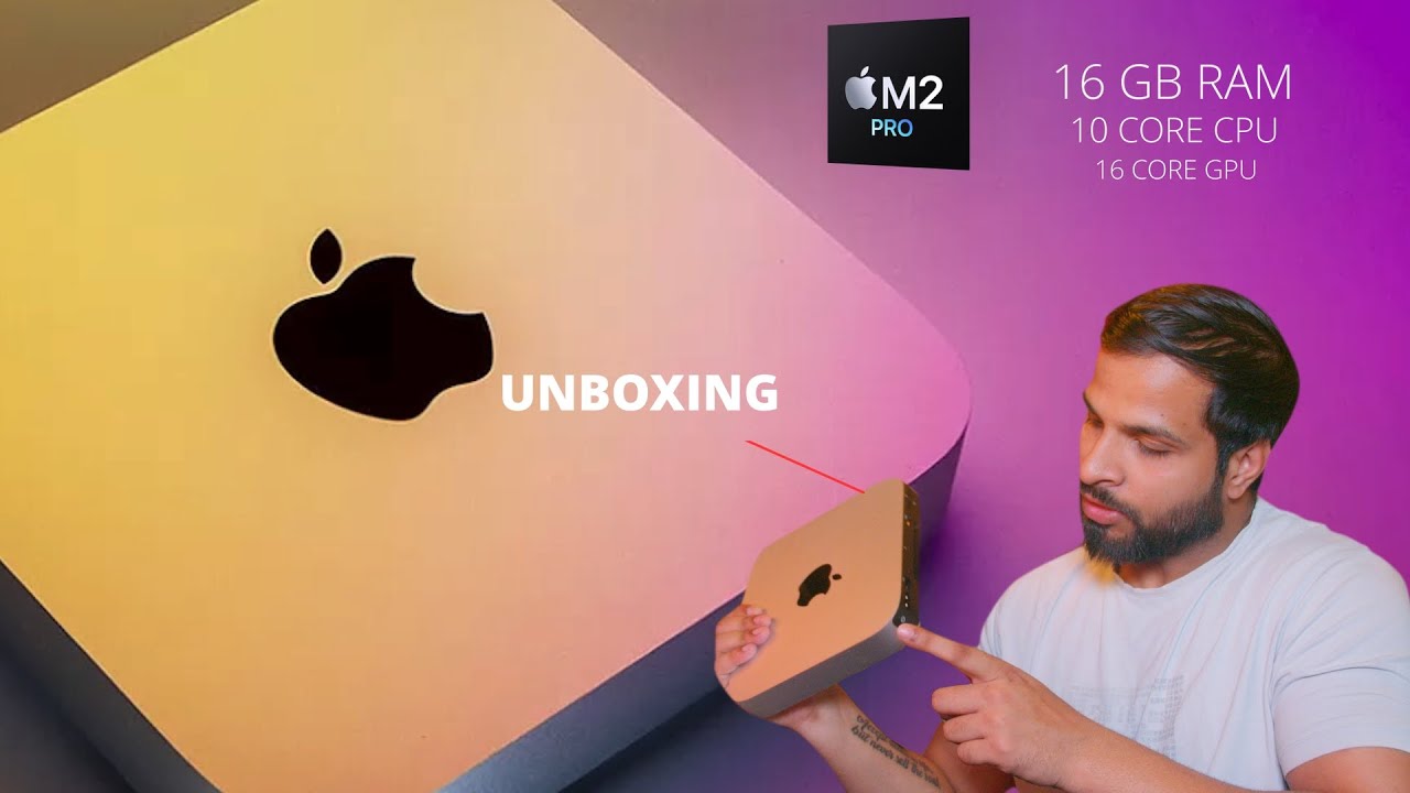 Mac Mini M2 Pro Unboxing Best Editing Desktop - YouTube