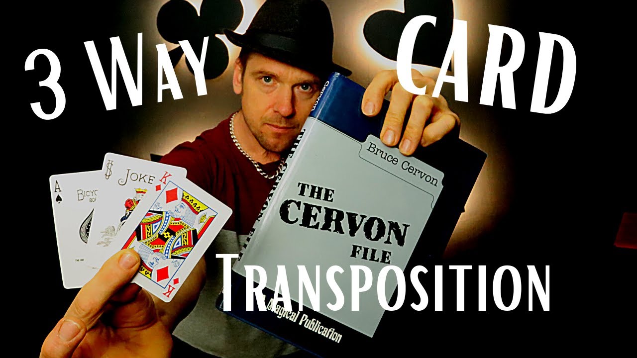 4 card Tricks from the Book the Cervon File by Bruce Cervon ! - YouTube