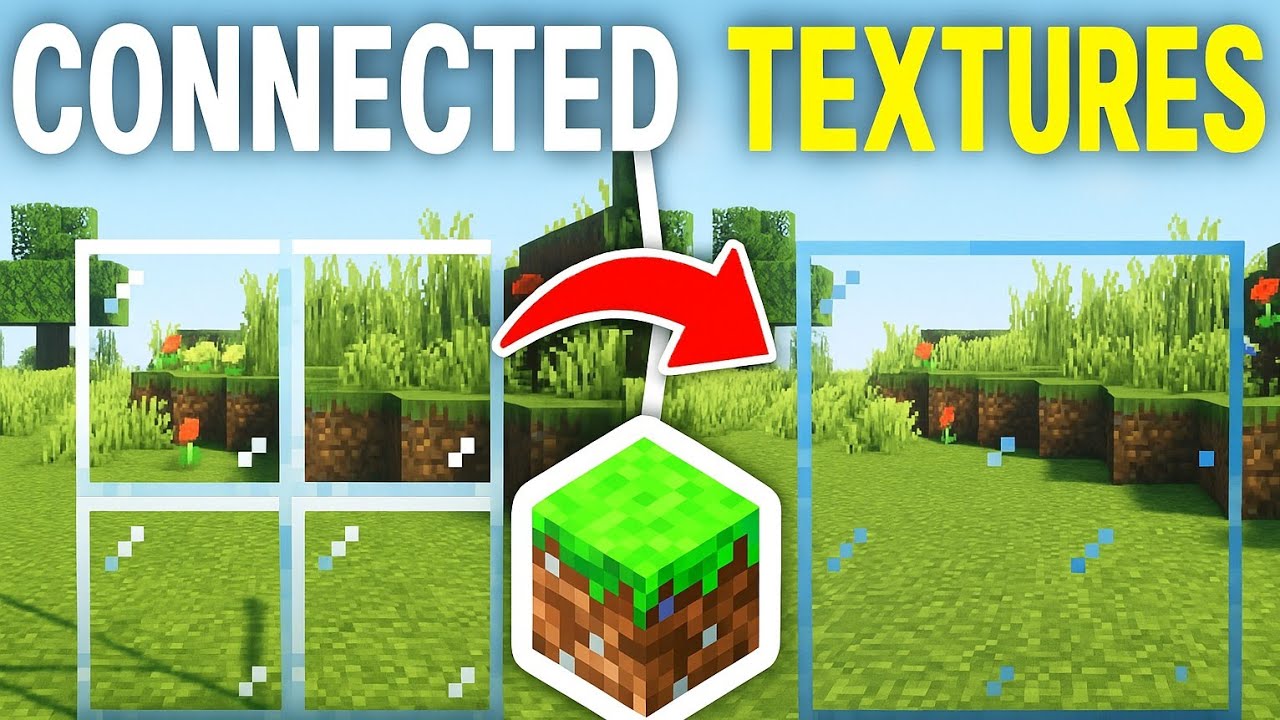 Connected Texture mod for Minecraft PE 1.21+ | Connected Textures ...