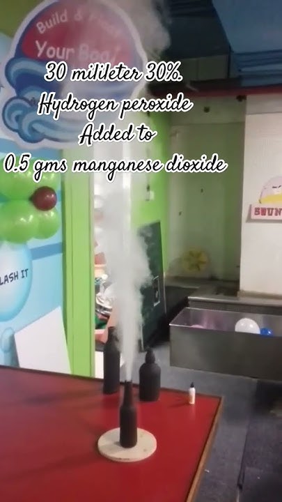 cool chemistry #genie in a bottle experiment - YouTube