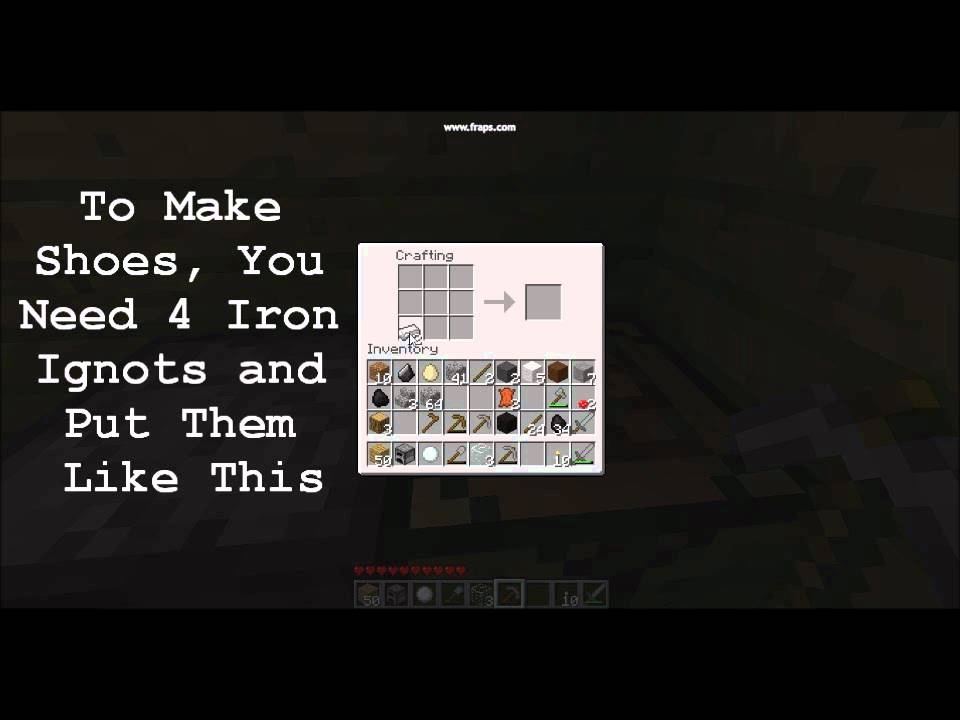 Basic Minecraft Tutorials: How To Make Iron Armour - YouTube