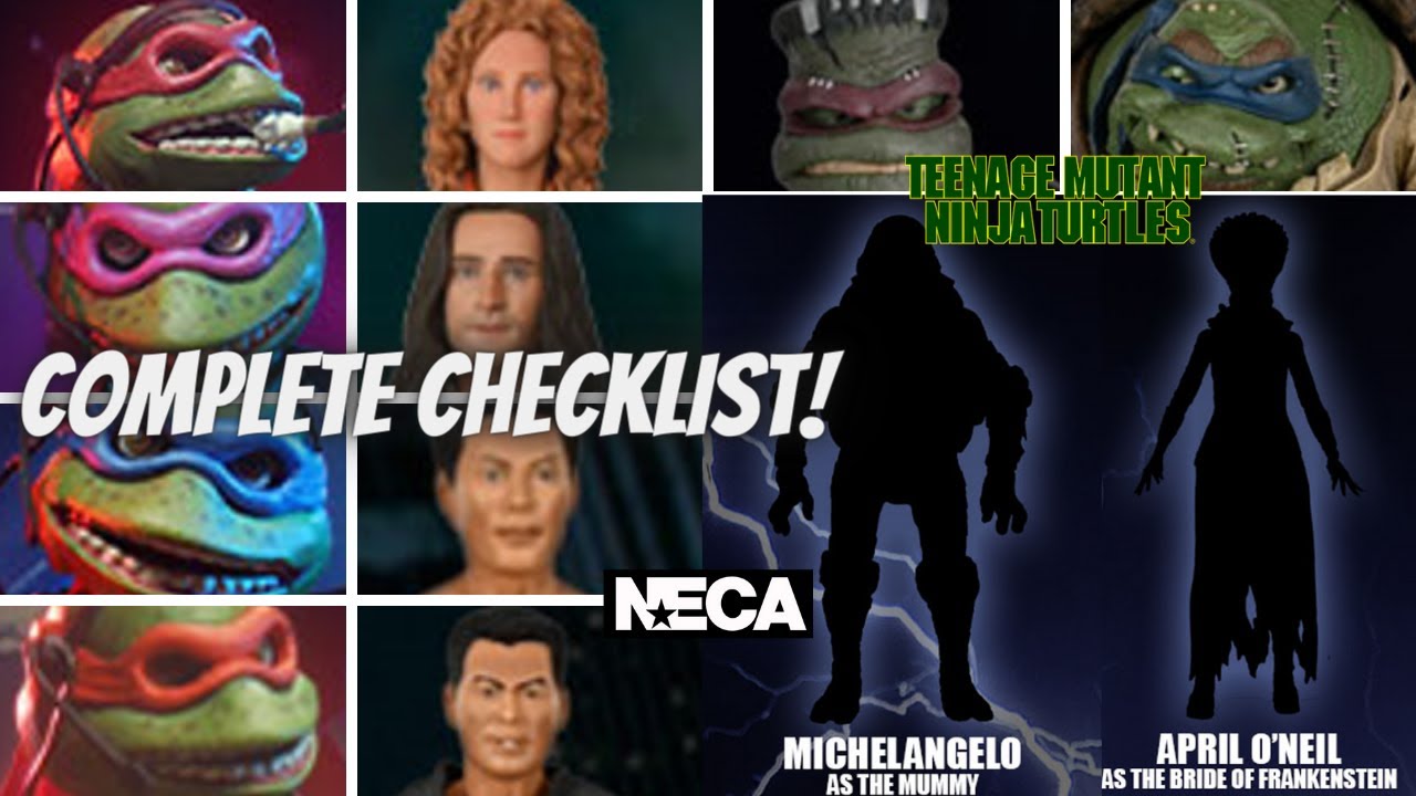 NECA TMNT Movie Figures Checklist 2021 | NECA TMNT Movie Figures ...