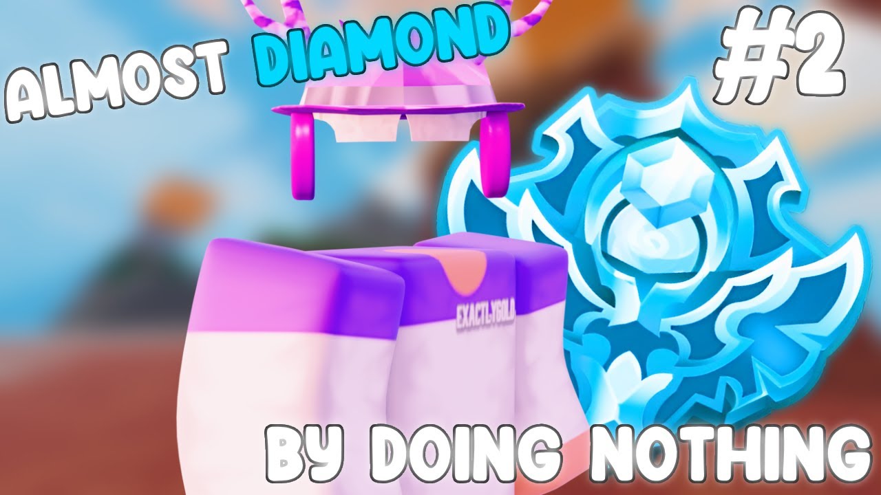 ALMOST DIAMOND RANK By Doing NOTHING.. ( Roblox Bedwars ) - YouTube