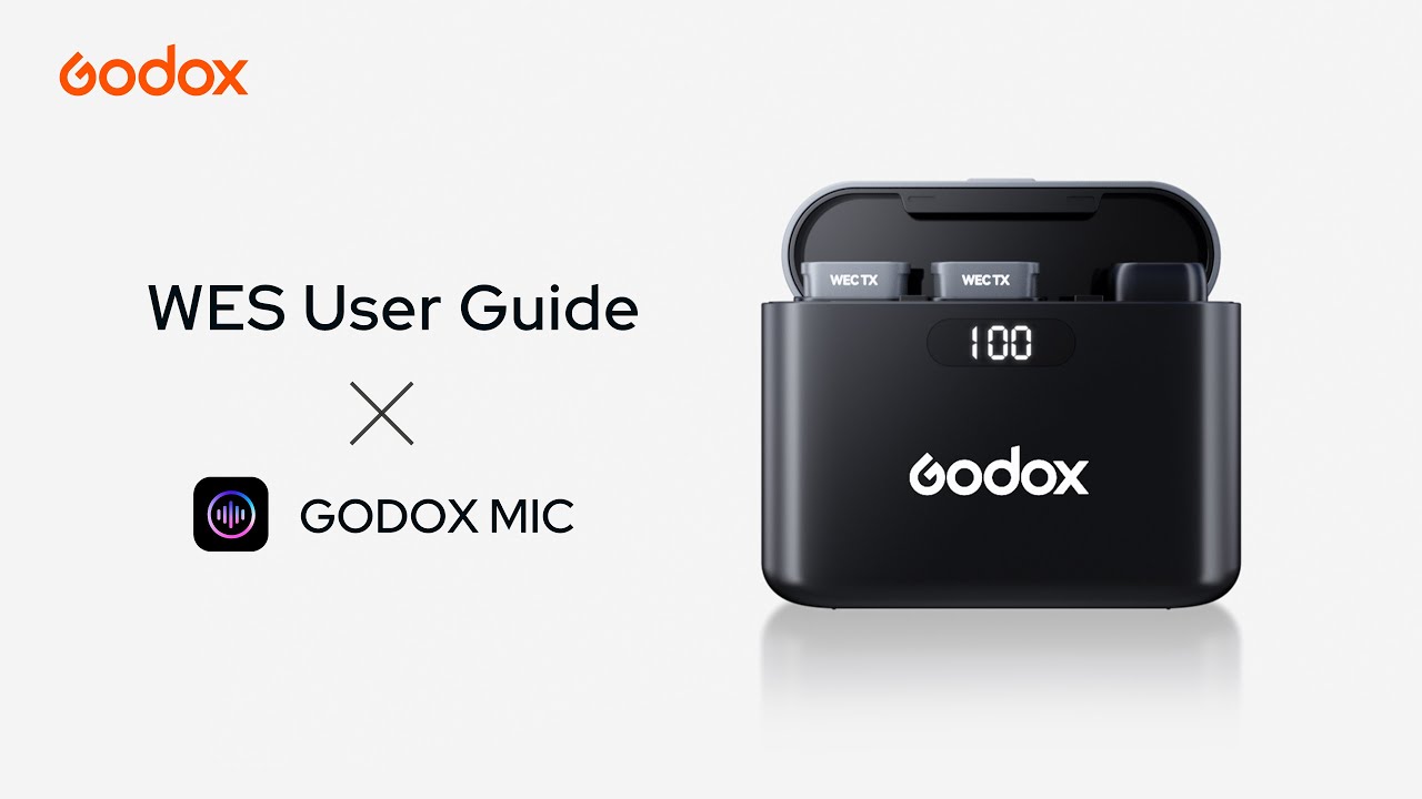 WES User Guide | GODOX MIC In-App Control - YouTube