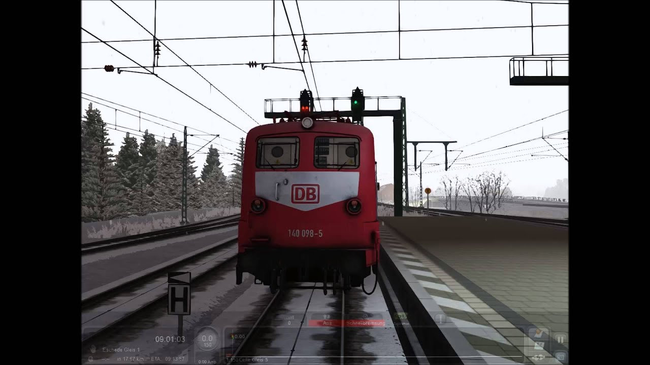 Drei Varianten der BR 140 der DB - YouTube