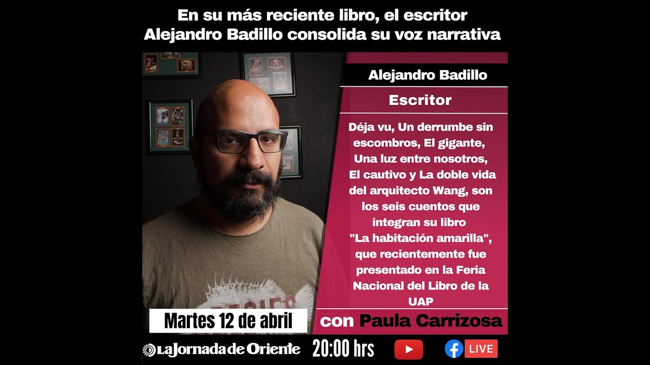 En su más reciente libro, el escritor Alejandro Badillo consolida su ...