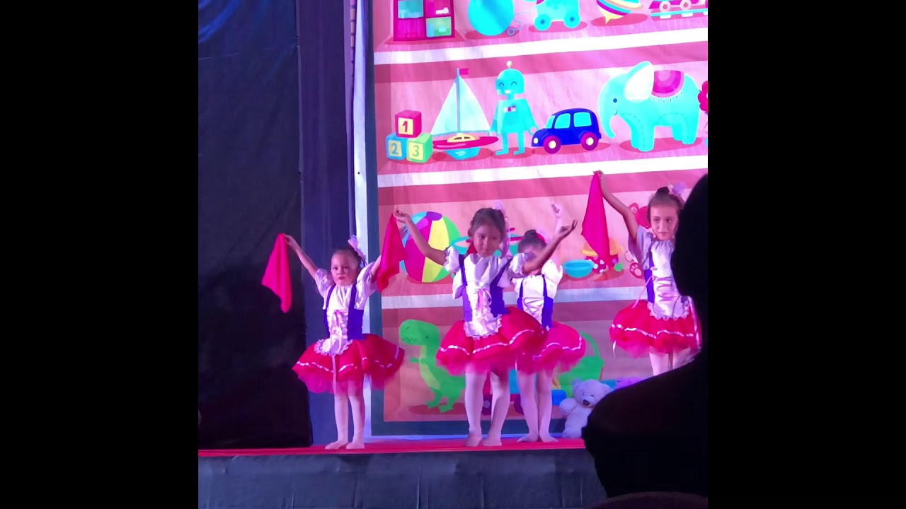 Her First Ballet Performance on Stage - YouTube
