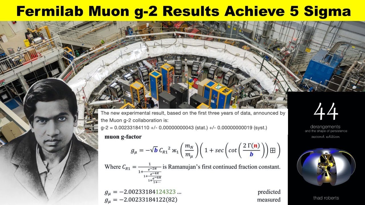 Fermilab Muon g-2 Results Achieve 5 Sigma - YouTube