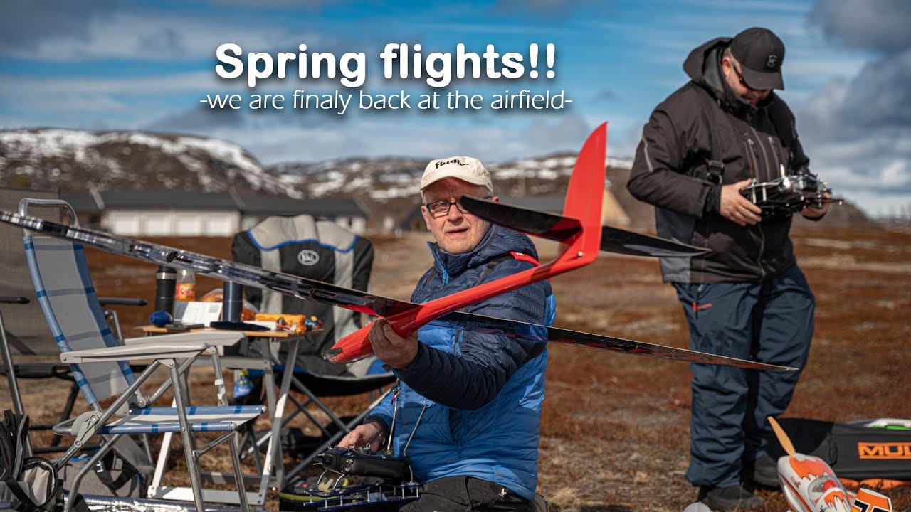 First spring flight at our local airfield. No Snow... 4K UHD - YouTube