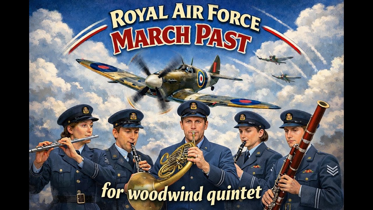 Royal Air Force March Past - for wind quintet - YouTube